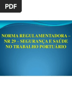 Resumo Da NR 29 | PDF | Porta (informática) | Tráfego