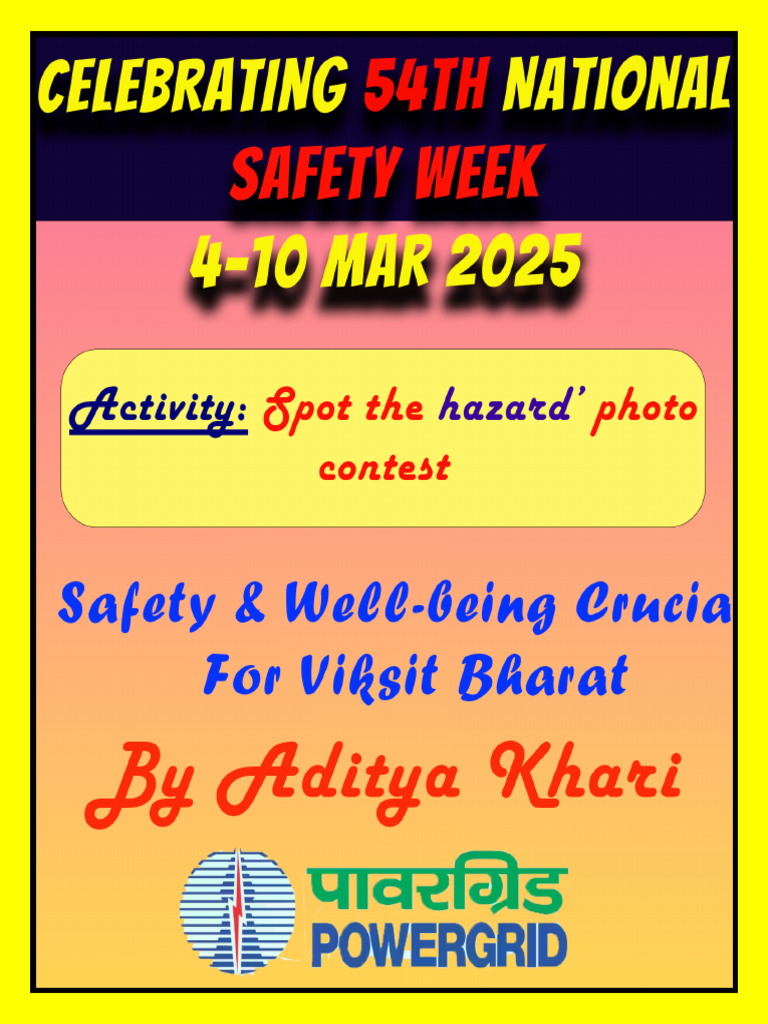 Spot the hazard photo contest | PDF | Safety