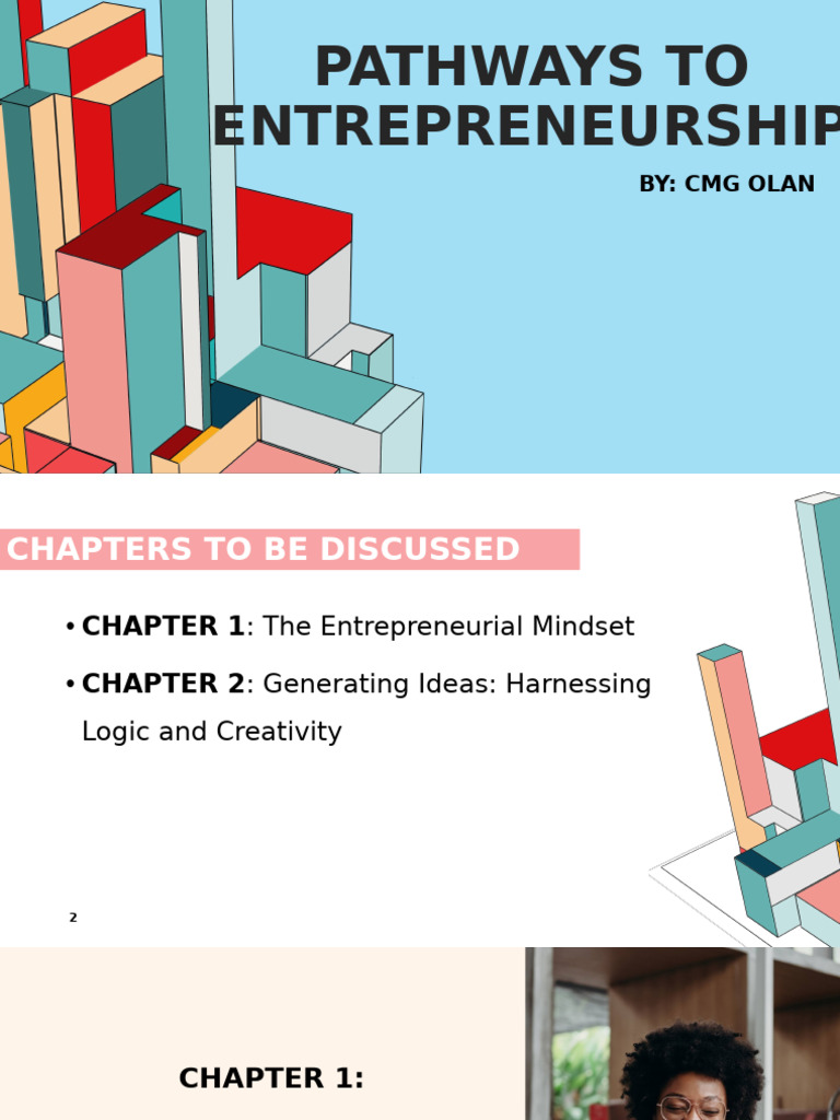 Pathways To Entrepreneurship Chapter 1 | PDF | Entrepreneurship | Economies