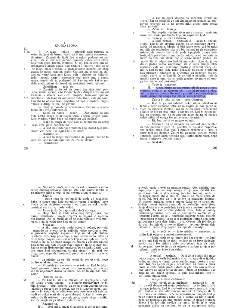 Platon Drzava 2 | PDF