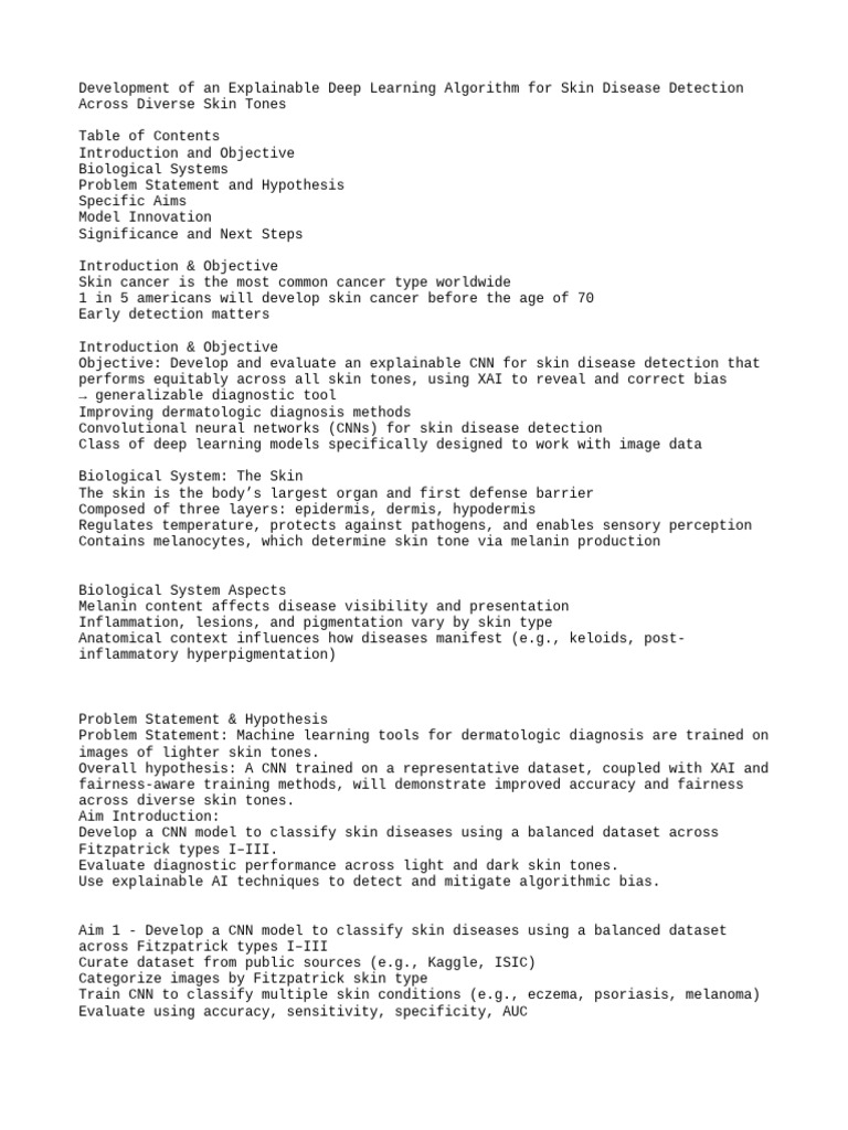 Development of An Explainable Deep Learning Algorithm For Skin Disease ...