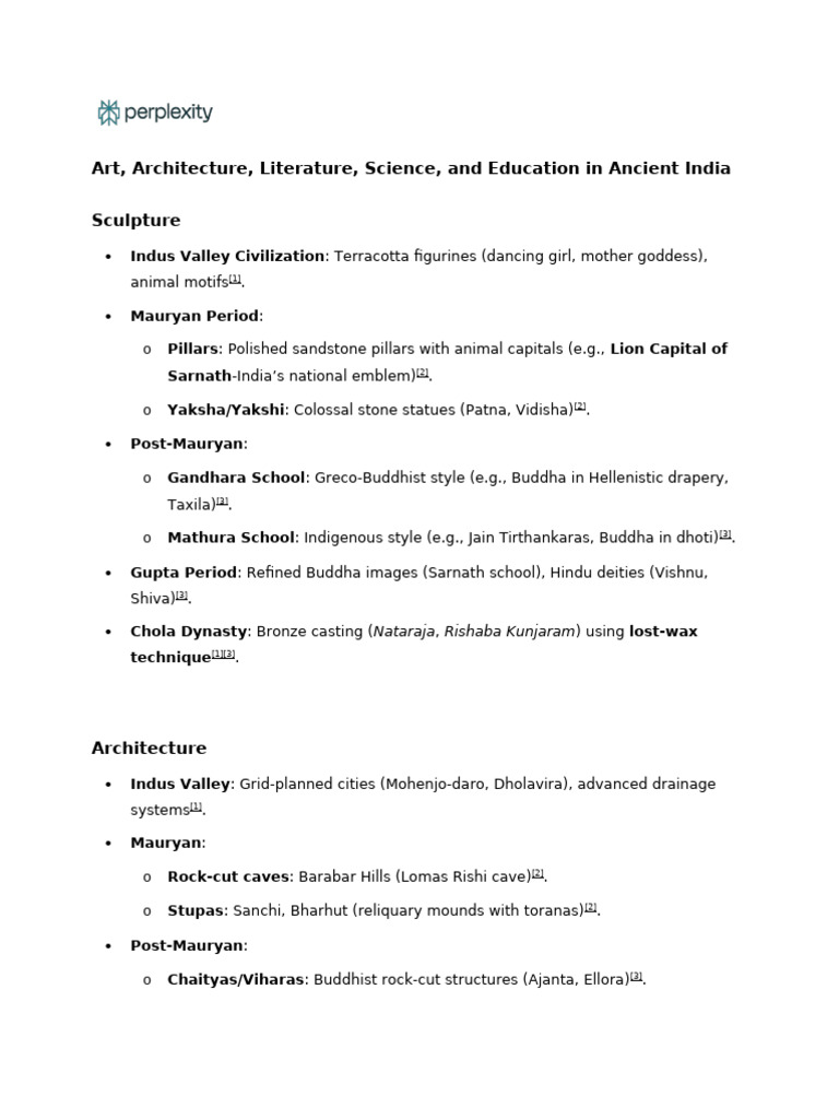 Ancient Indian Art and Architecture | PDF | Indian Religions