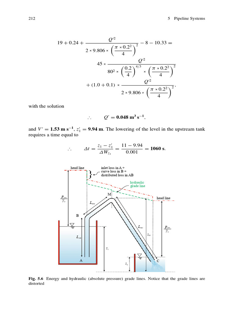 Problems in Hydraulics and Fluid Mechanics-227 | PDF | Fluid Mechanics | Hydraulics