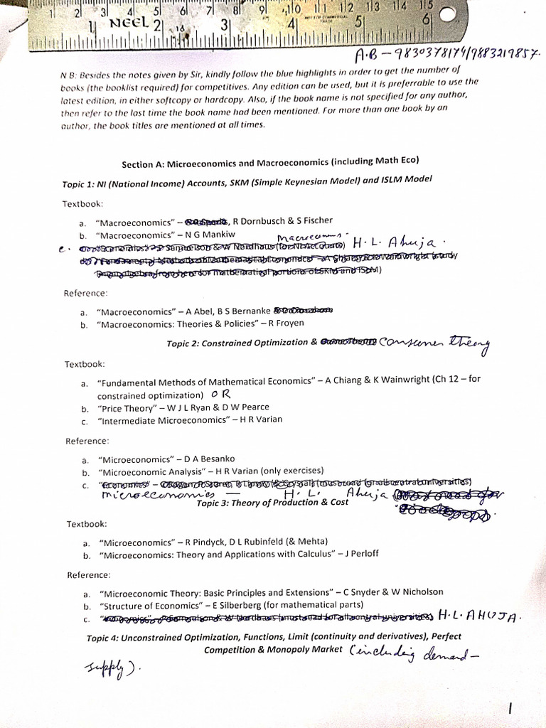 Competitive Syllabus | PDF