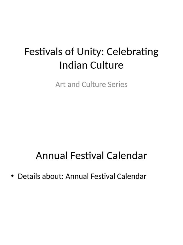 Indian Festivals: A Cultural Collage | PDF