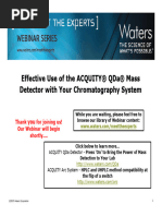 Peak Purity | PDF | Chromatography | Ultraviolet