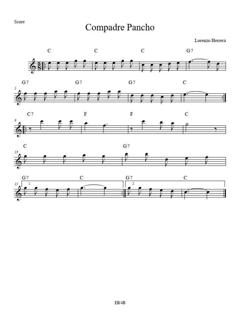 Compadre Pancho PDF | PDF