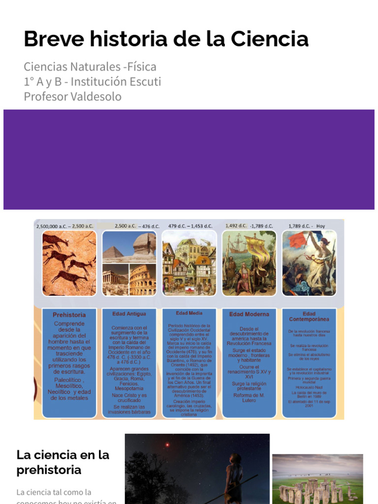 BHC - Historia de La Ciencia | PDF | Science | Física