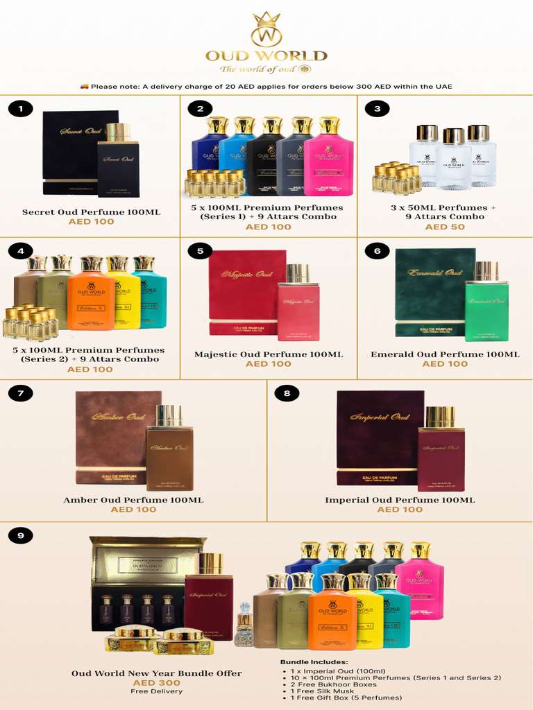 Oud World Product Catalog | PDF