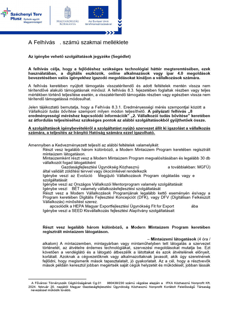 8 SZ Melleklet | PDF