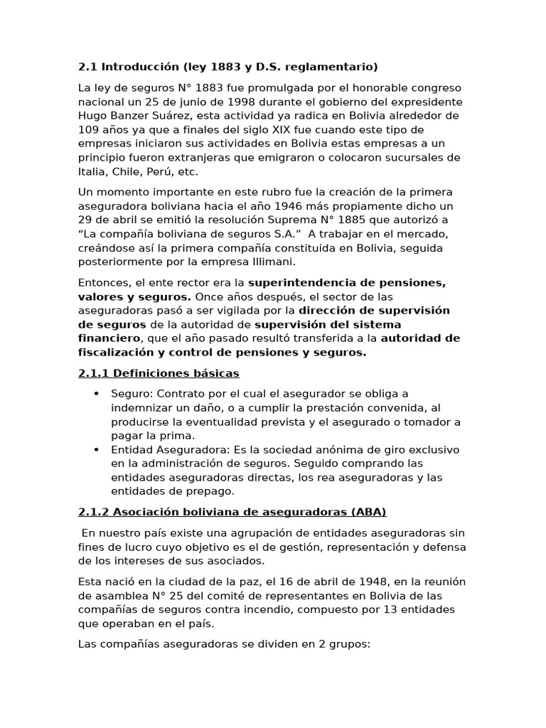 Introducción Ley 1883 Expo | PDF | Seguro | Póliza de seguros