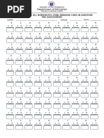 Window Drill Cards Printable A1 S1 M1 D1 | PDF