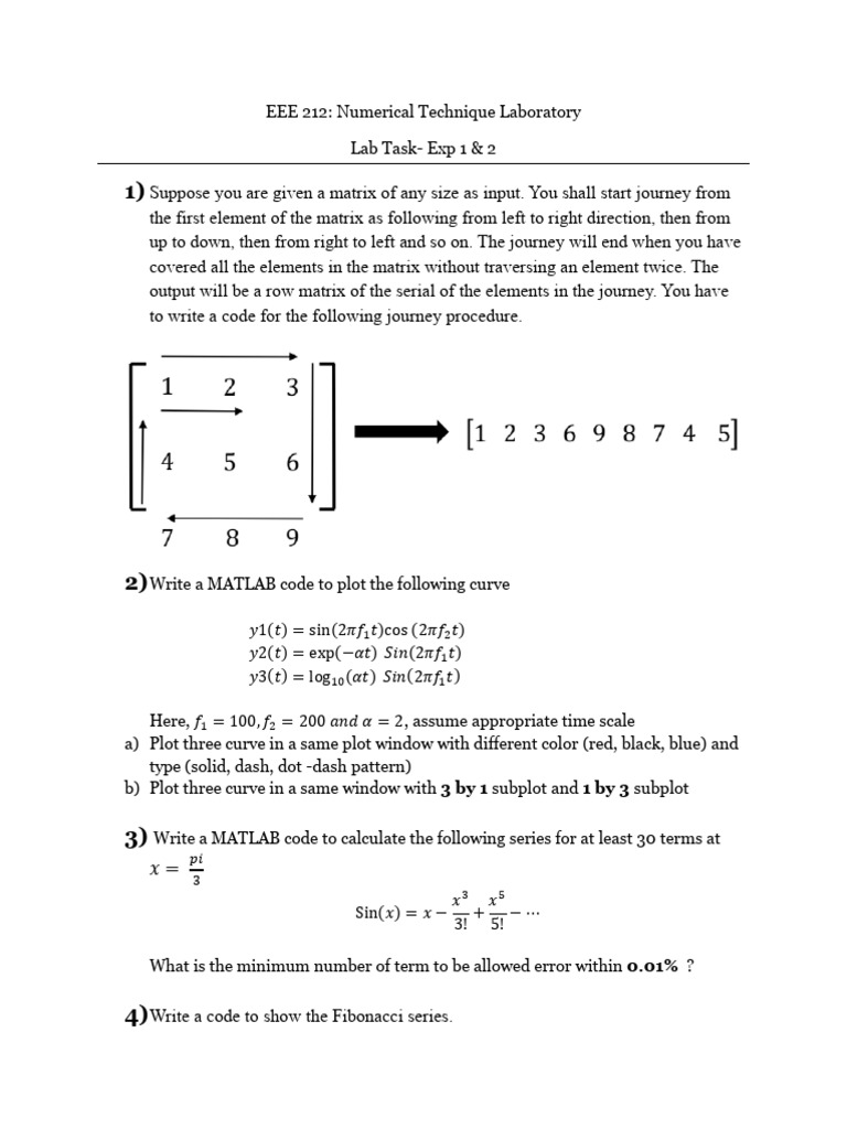 Exp 1,2 Classwork - A2 + B1 | PDF