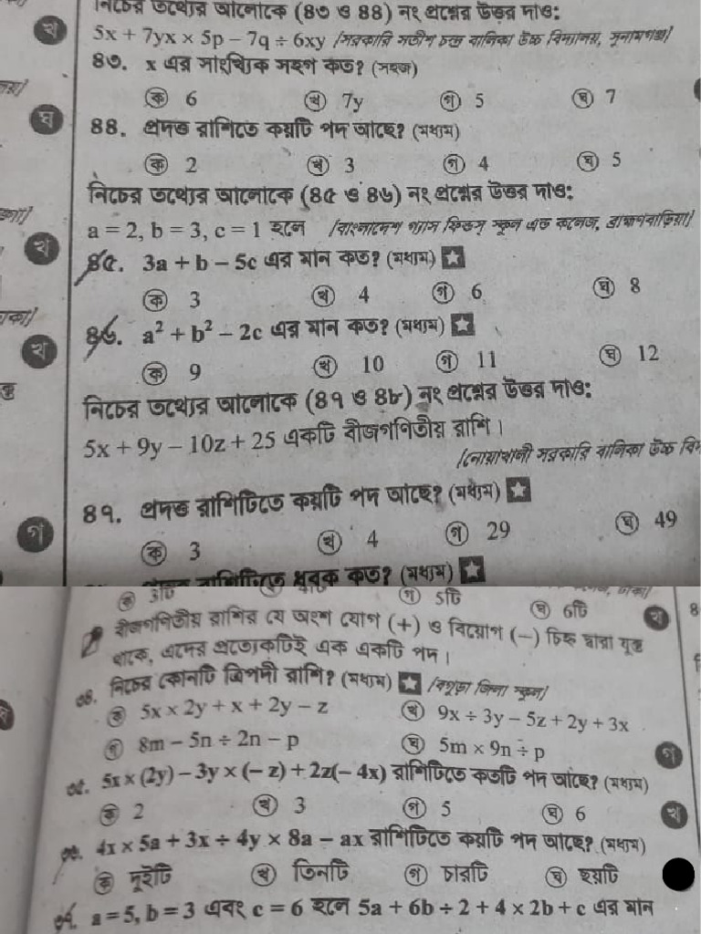 Exam MCQ - Merged | PDF