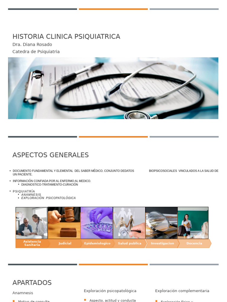 Historia Clinica Psiquiatrica REV. 2 | PDF | Psiquiatría | Trastorno mental