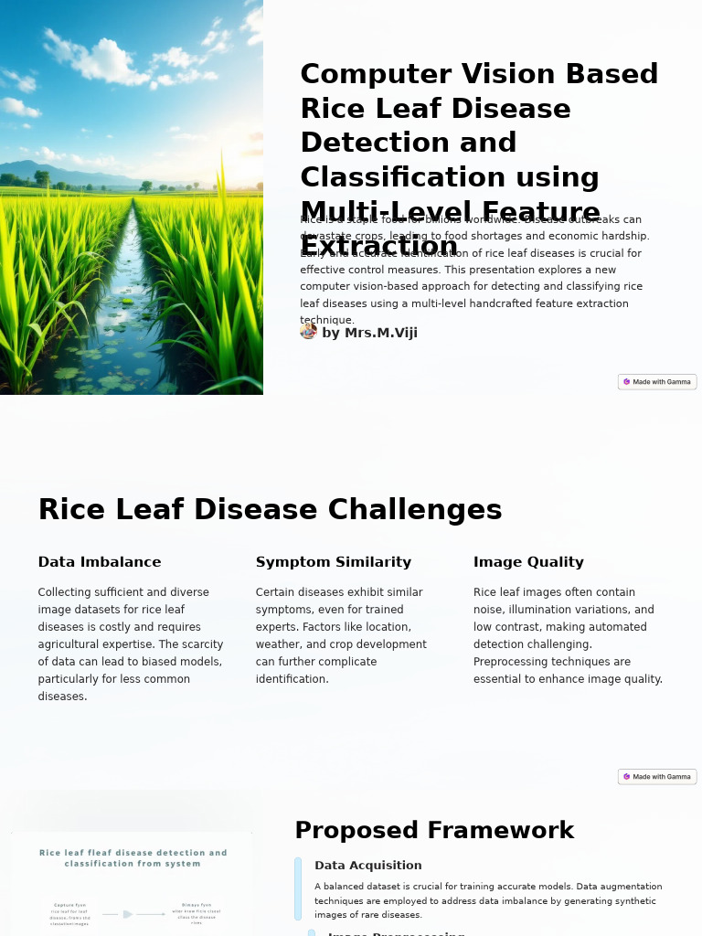 Computer Vision Based Rice Leaf Disease Detection and Classification ...