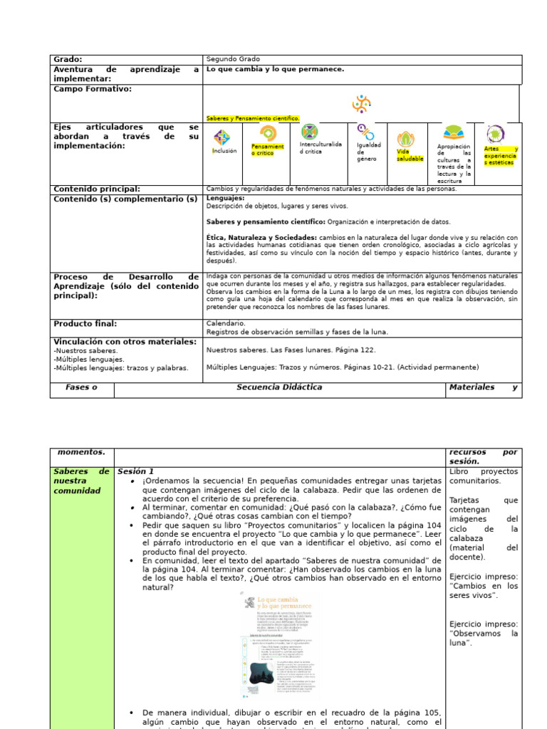 Saberes y Pensamiento Cientifico Lo Que Cambia y Lo Que Permanece | PDF | Pensamiento | Luna