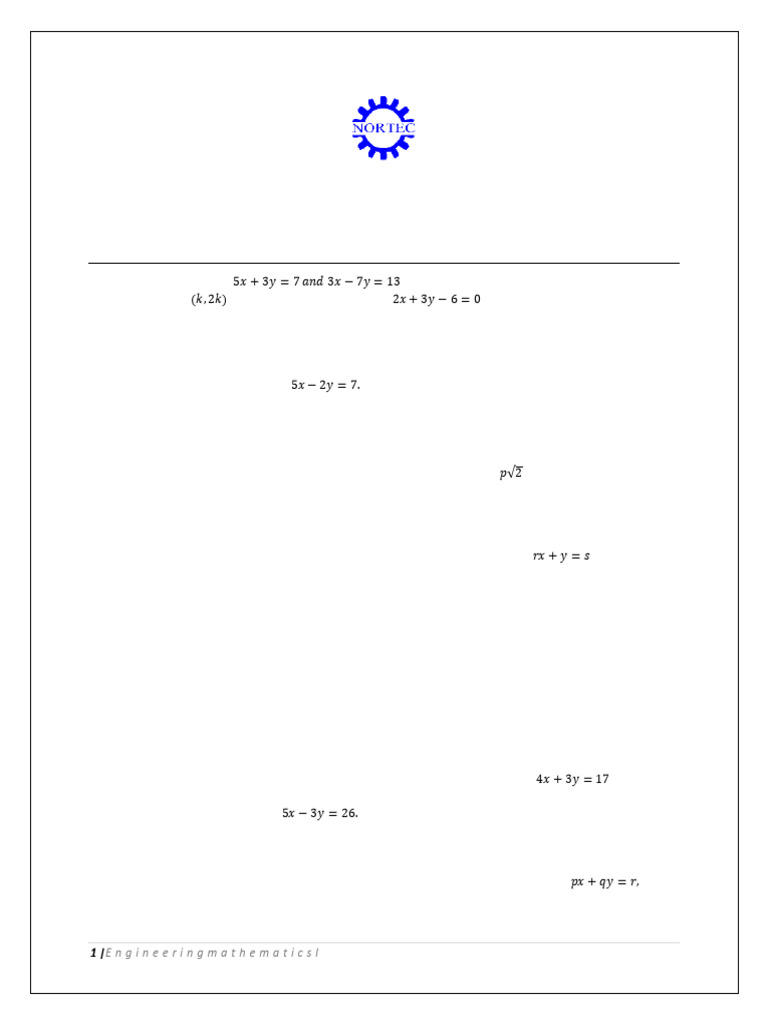 D4-1-Coordinate Geometry | PDF | Line (Geometry) | Rectangle