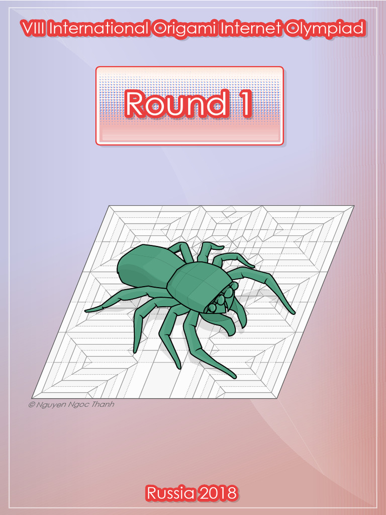 Ermakov Andrey - Olympiad 2018 - Round #1 | PDF | Origami