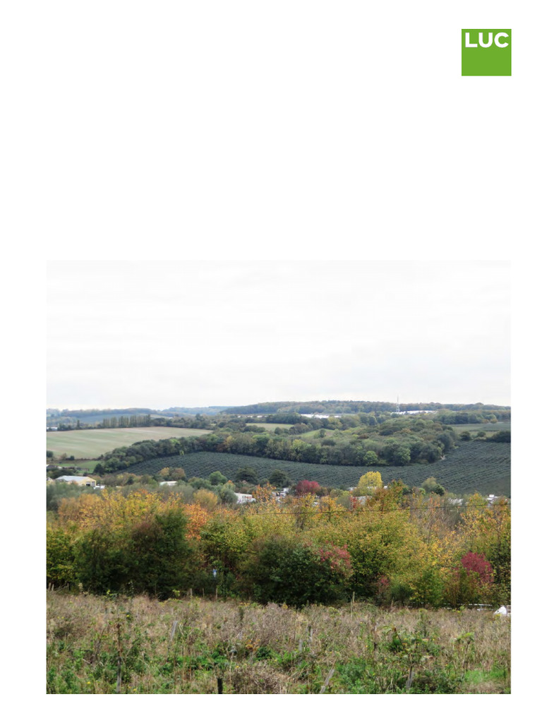 Landscape Character Assessment and Biodiversity Appraisal | PDF | Kent ...