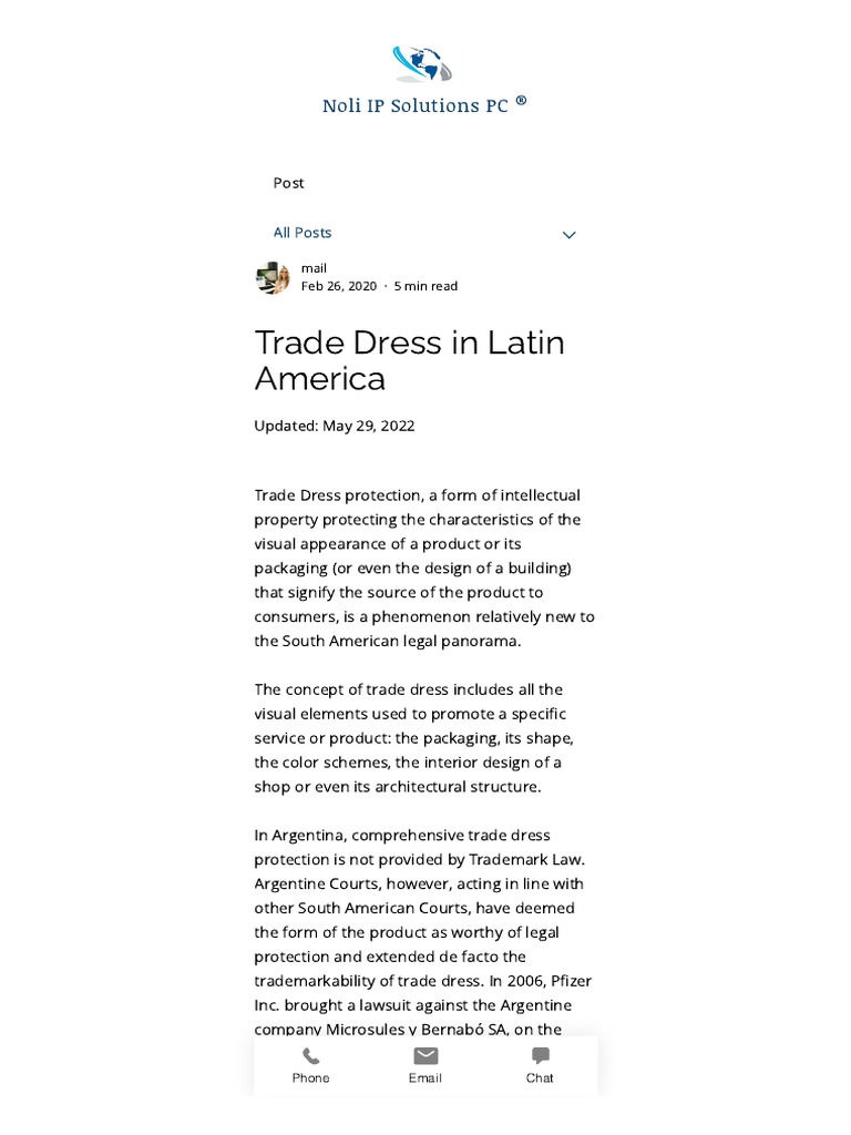 Trade Dress in Latin America | PDF | Trade Dress | Trademark