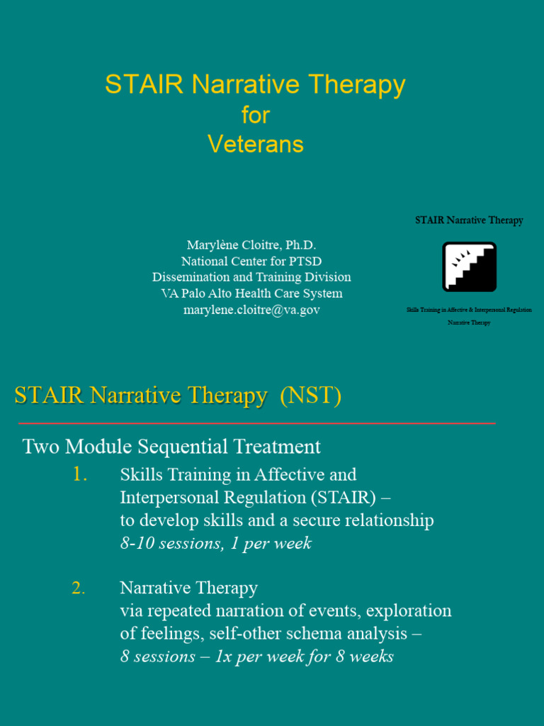 Cloitre STAIR Presentation 2014 | PDF | Emotional Self Regulation ...