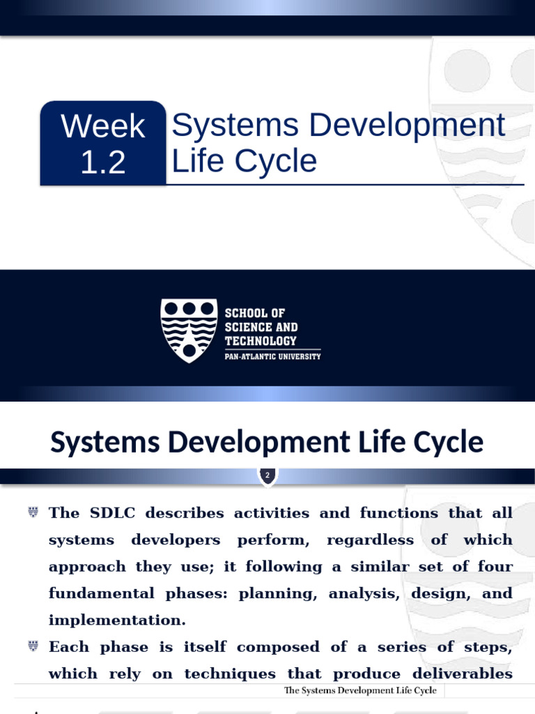 INS204 - 1-2 Intorduction - SDLC Phases | PDF | Computing | Information Technology