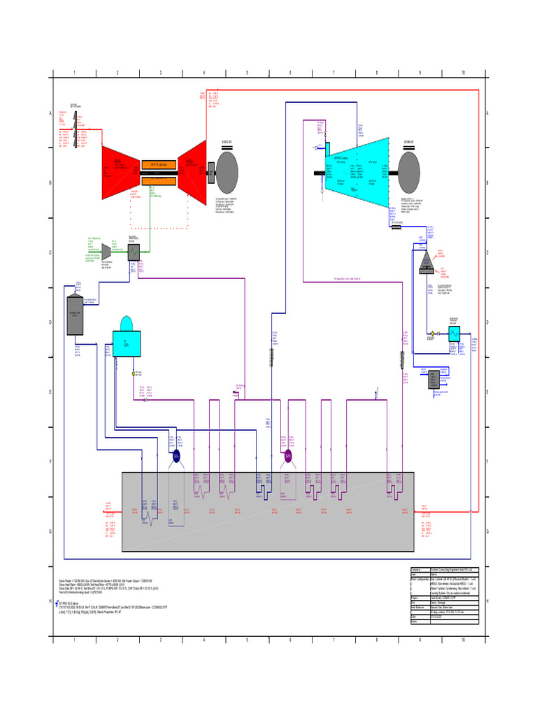 CASE 1 - HBD (Natural Gas, Base Load, Design Condition) | PDF | Energy Technology | Energy ...