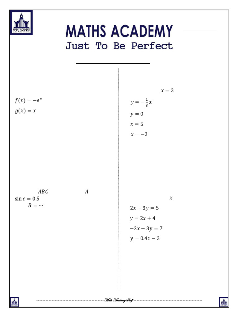 EST 1 Math Exam Test 17 Solutions | PDF | Triangle | Euclidean Geometry