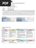 Sesiones de Aprendizaje en Inglés | PDF | Aprendizaje | Maestros