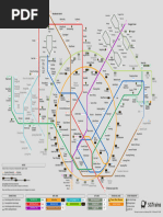 Singapore MRT and LRT System Map | PDF | Land Transport | Rail Transport