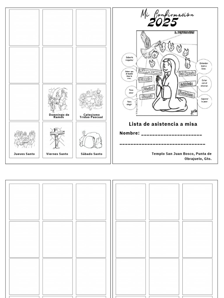 Boleta de Asistencias A Misa - PDF - 20250412 - 163920 - 0000 | PDF