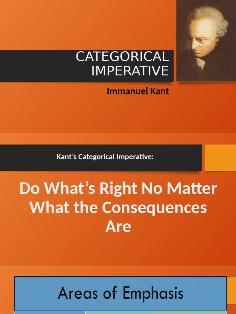 Categorical Imperative | PDF