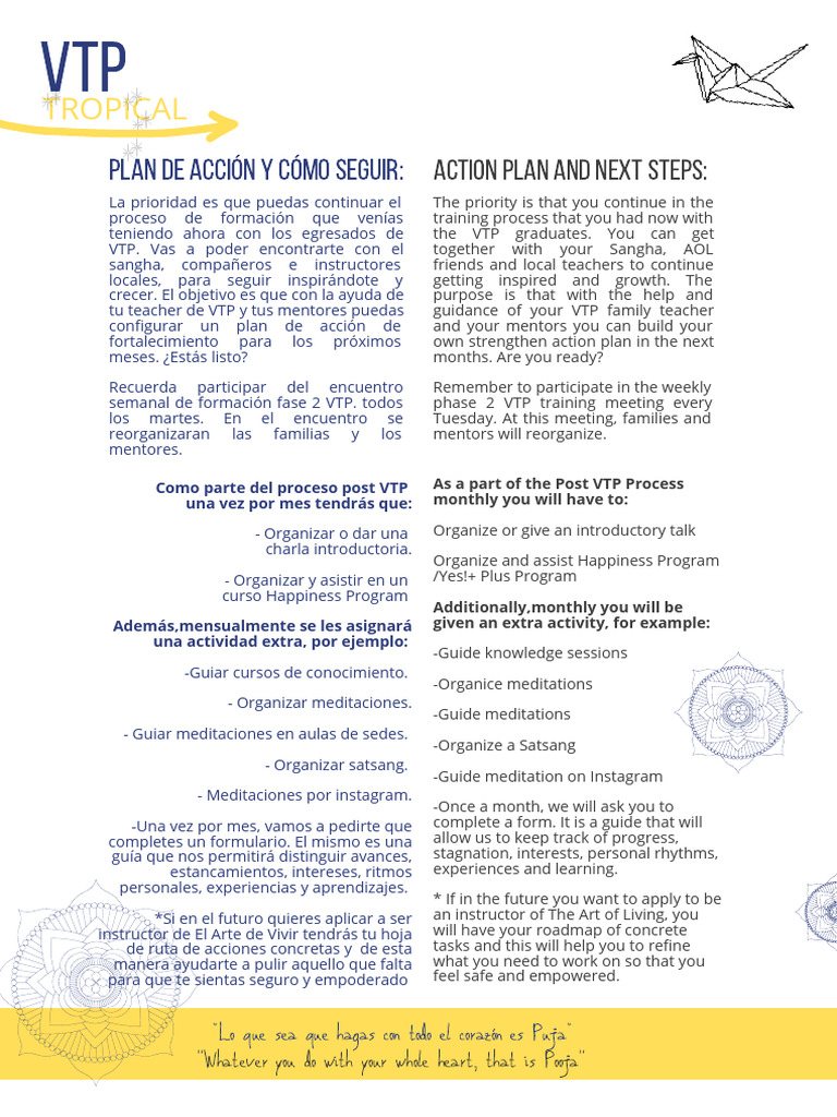 Tareas Post VTP | PDF