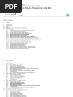 SAP S4HANA SD - Rebate-Processing | PDF | Rebate (Marketing ...