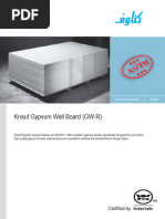 Knauf CW Profile Studs Technical Datasheet | PDF | Business