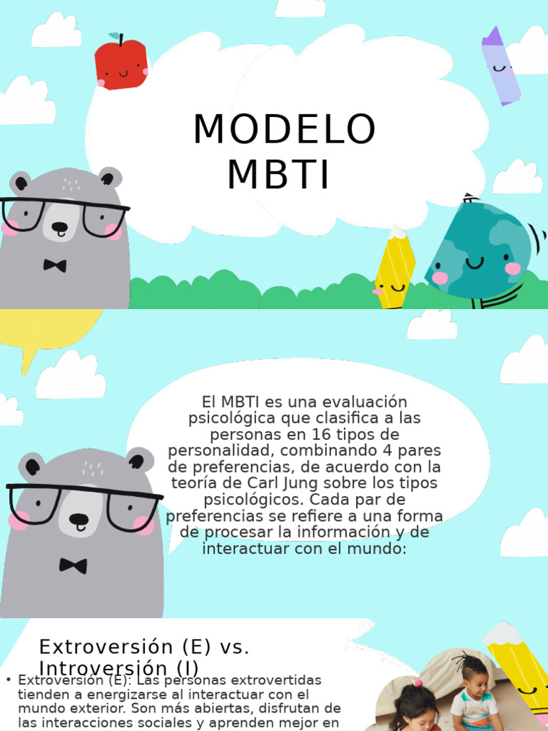Modelo MBTI | PDF | Aprendizaje | Sicología