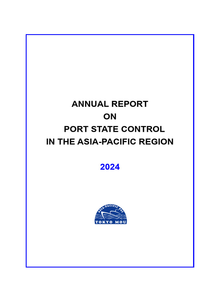 Tokyo MOU 2024 Annual Report Summary | PDF | Water Transport | Shipping