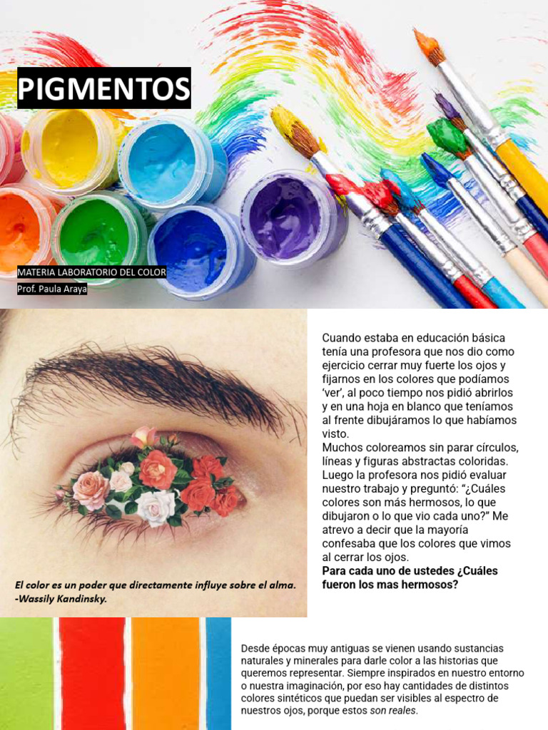 Pig Mentos | PDF | Pigmento | Solubilidad