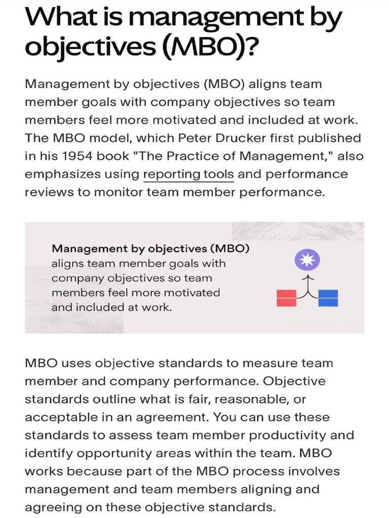 MBO | PDF