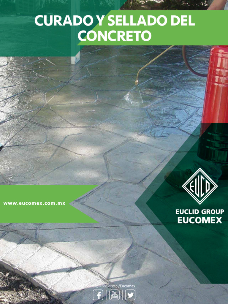 Curado Sellado Concreto | PDF | Hormigón | Agua
