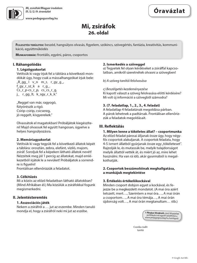 Oravazlat Irod 2o Ora 9 | PDF