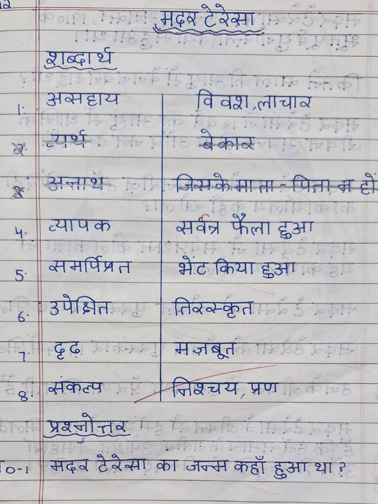 Class V Lit. Lesson 4 | PDF