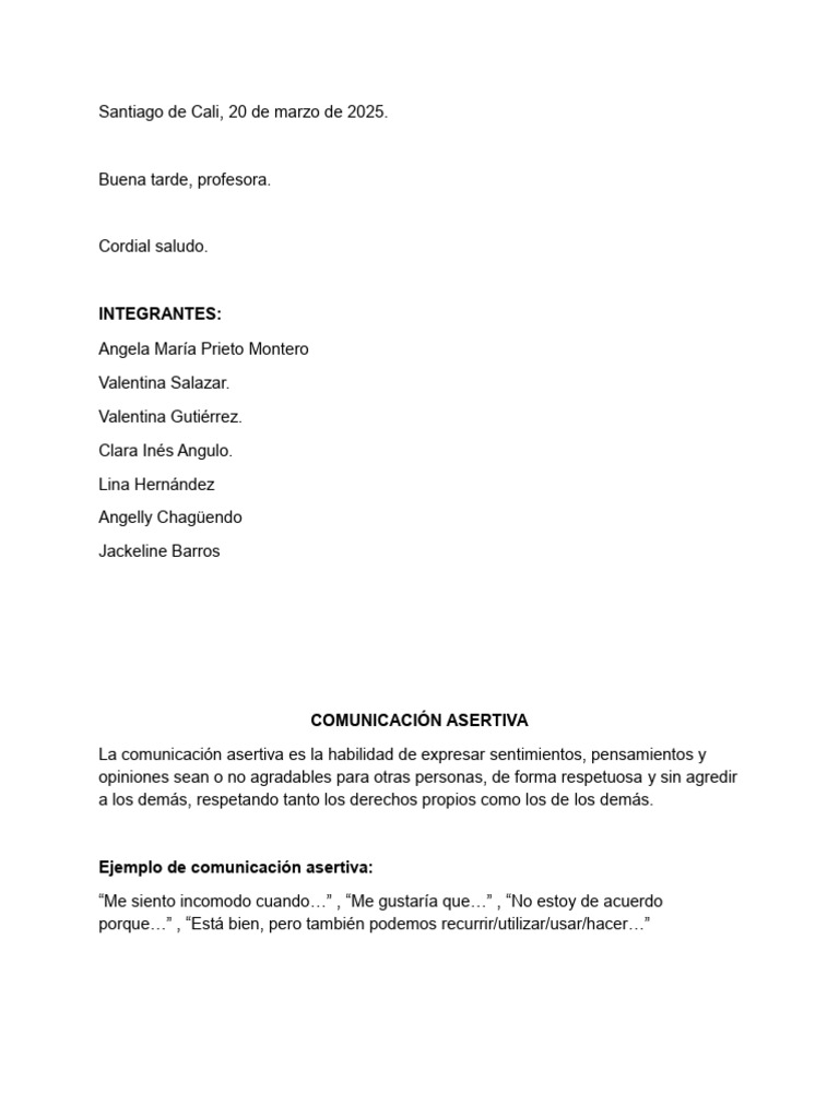 Comunicación Asertiva y Escucha Activa | PDF | Comunicación | Las emociones