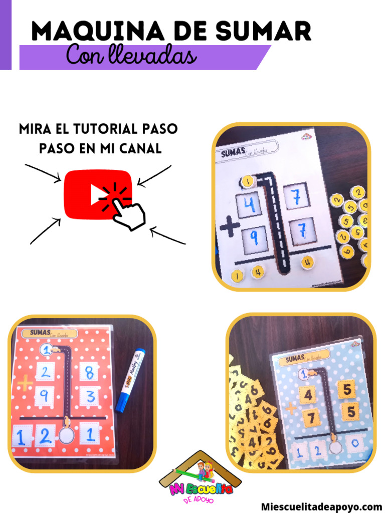 Tablero Sumas Dos Digitos | PDF