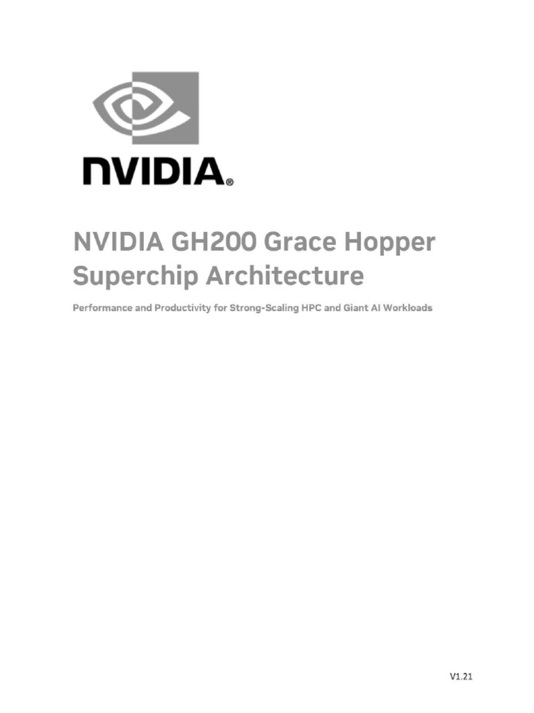 Nvidia Hopper Superchip | PDF
