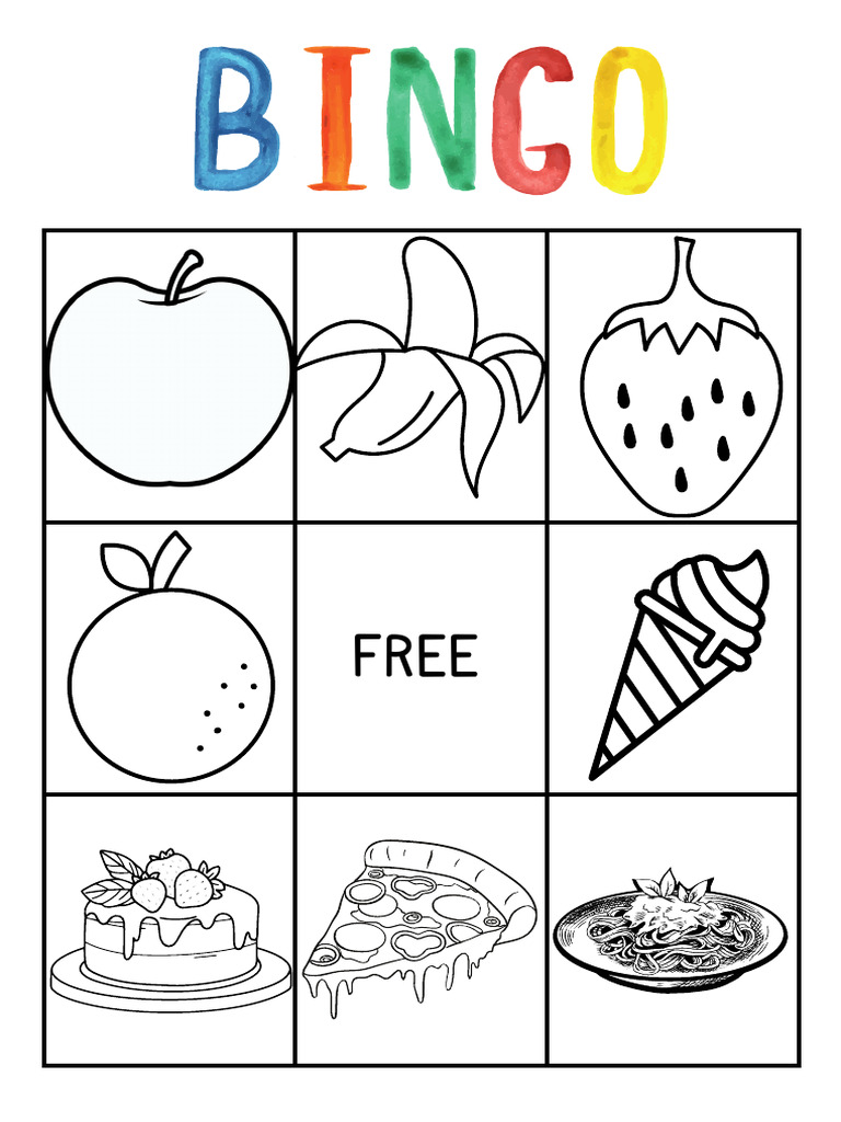 Bingo Food | PDF