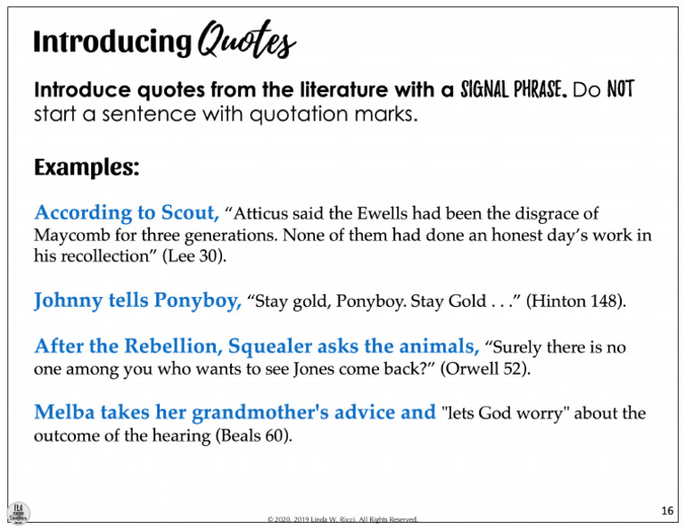 Introducting Quotes | PDF