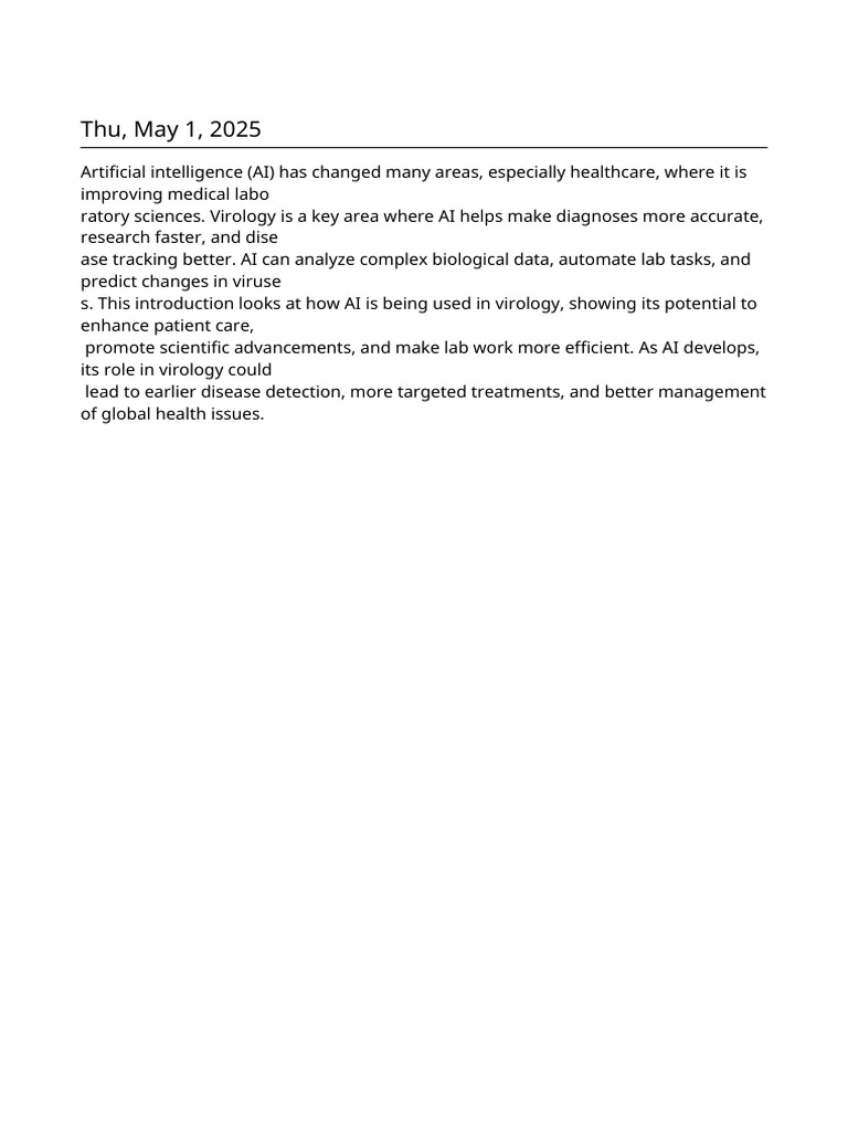 Introduction Virology | PDF