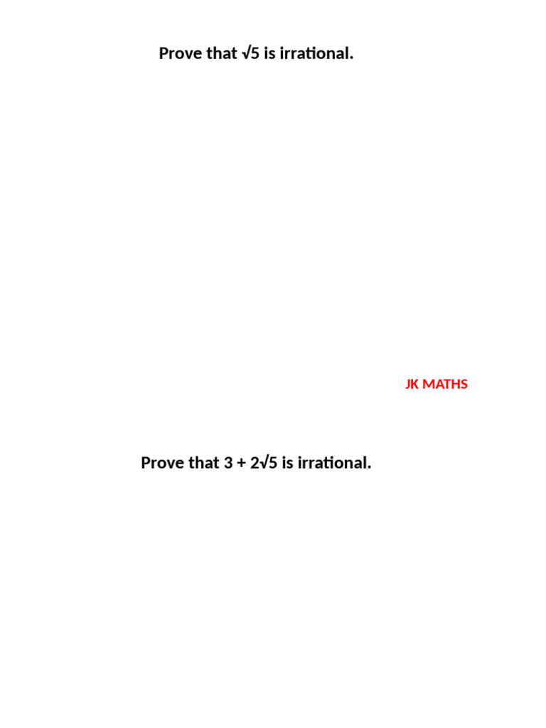 Exercise 1 2 JK MATHS Slides-1 | PDF